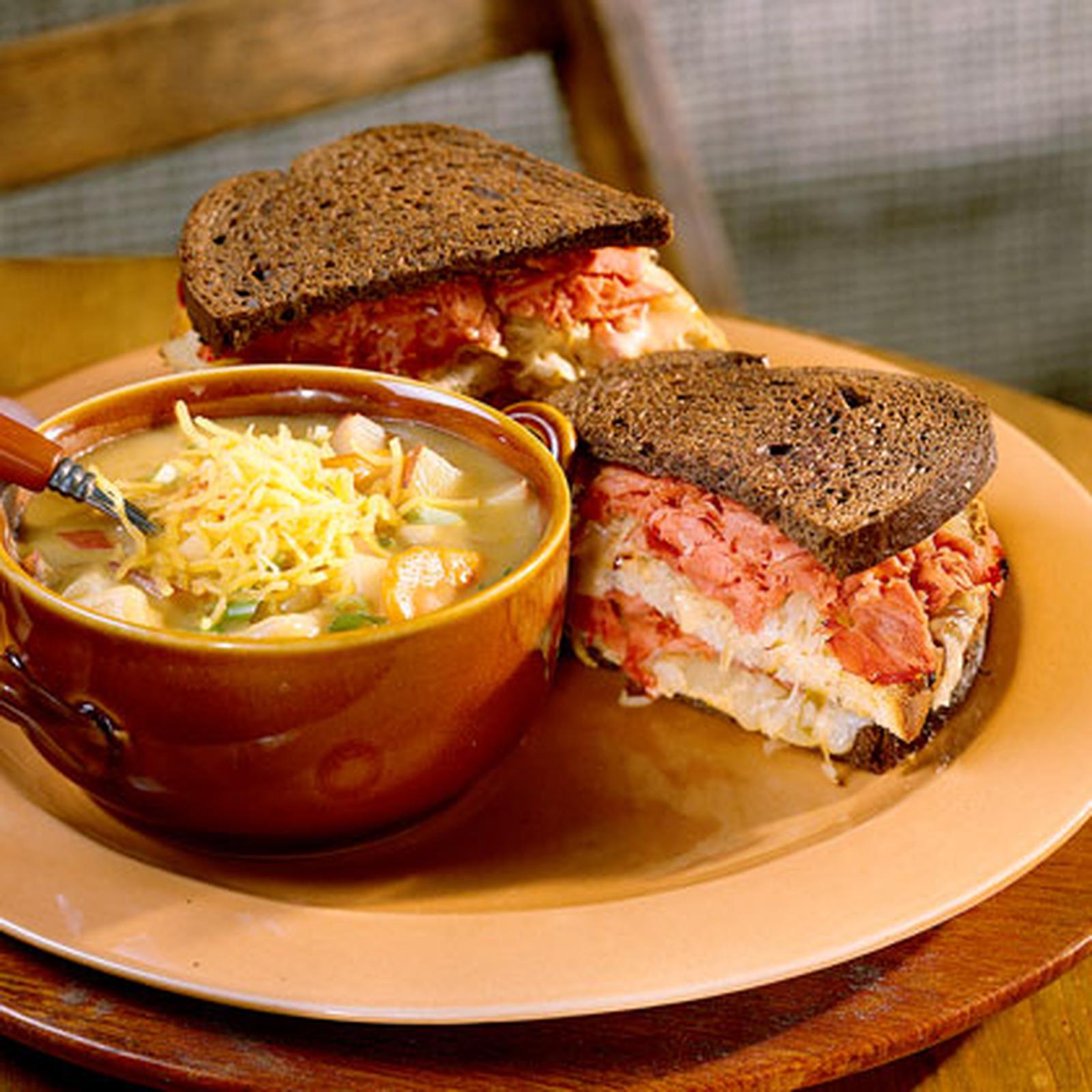 Oven-Grilled Reubens