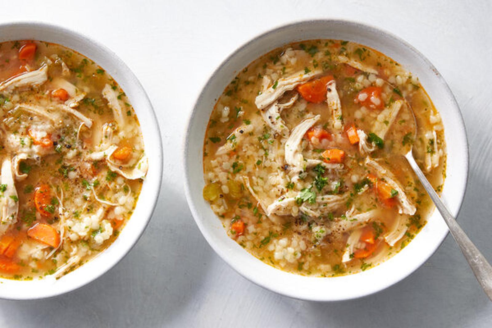 Brodo di Pollo con Pastina (Chicken Soup With Pastina)